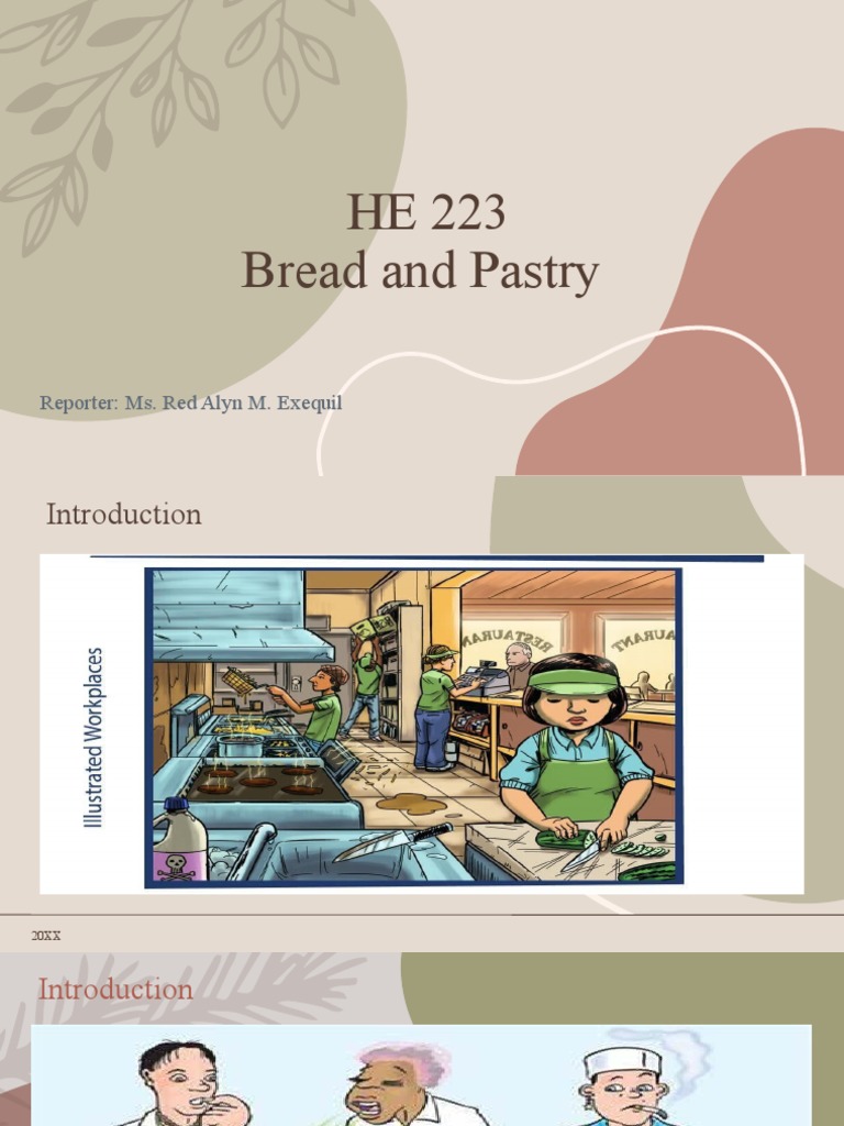 Bread and Pastry PPT Report | PDF | Hazards | Foods