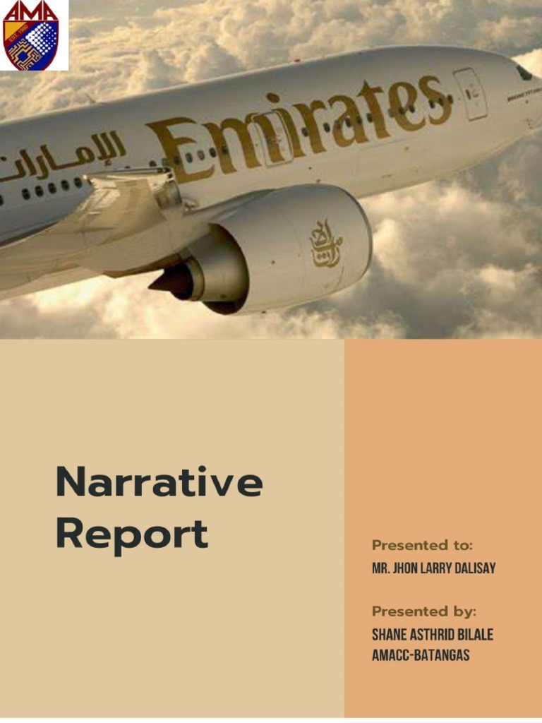 Narrative Report 2 | PDF | Airlines | Transport