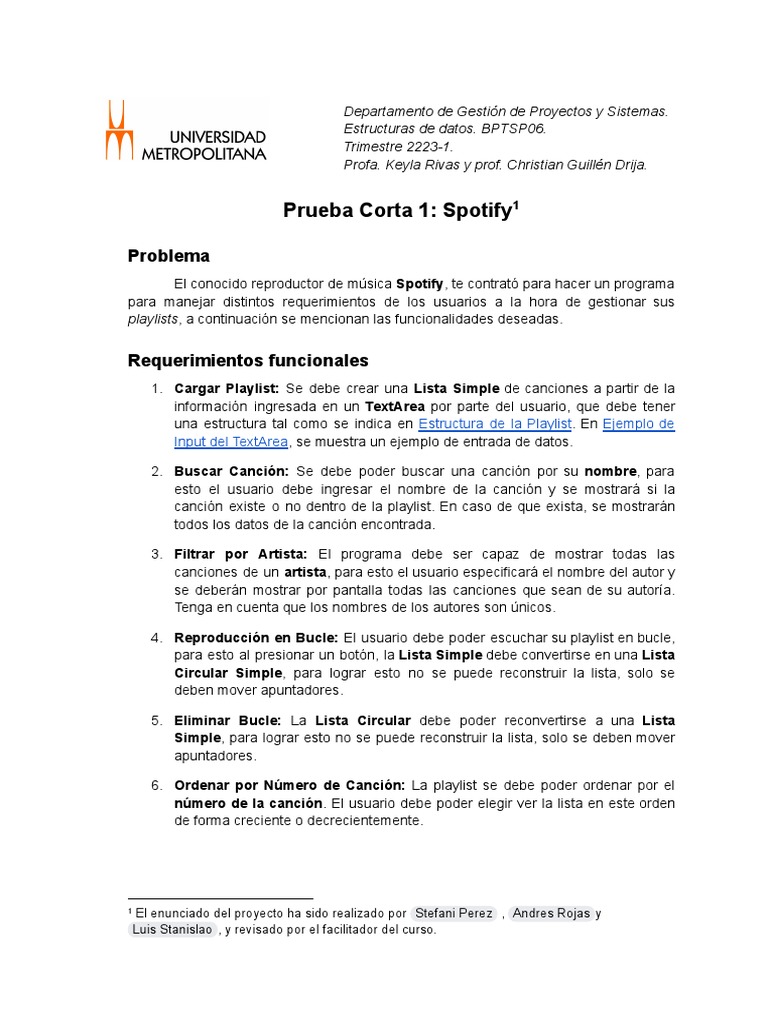 Prueba Corta 1 2223-1 | PDF | Informática