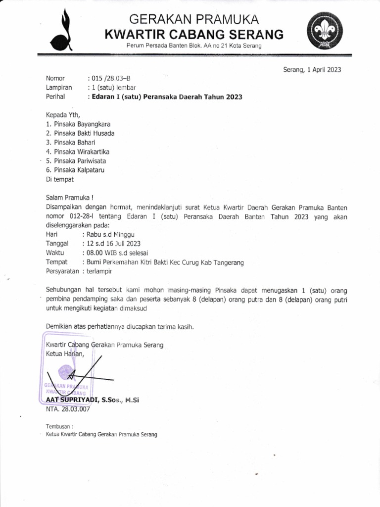 015 Peran Saka Daerah 2023 | PDF