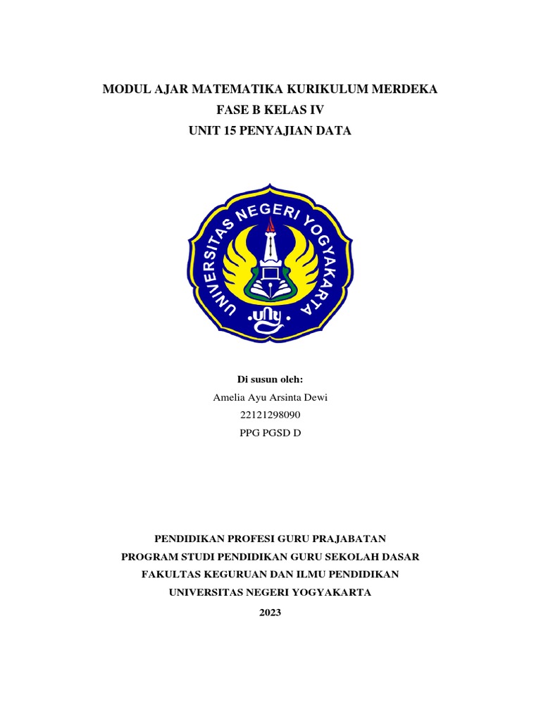 Modul Ajar Matematika - Kelas 4 Revisi | PDF