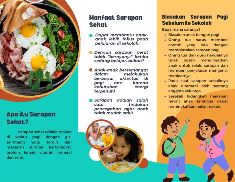 Leaflet Sarapan Sehat 2 | PDF