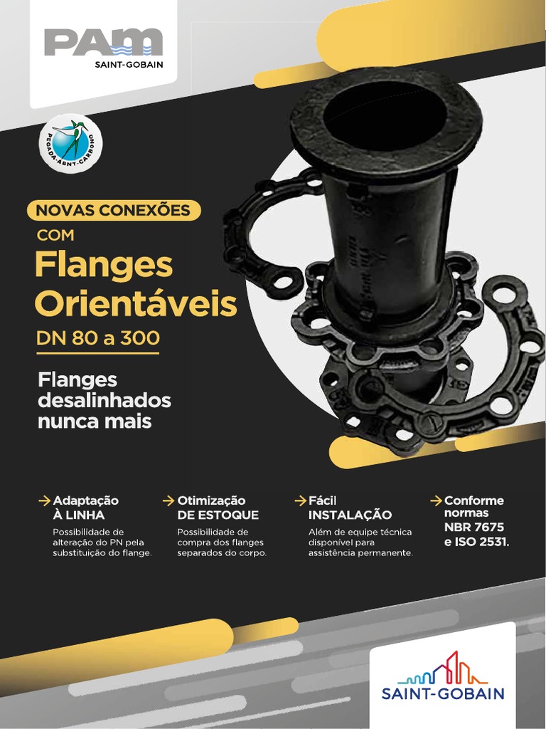 Catálogo Flanges Orientáveis | PDF