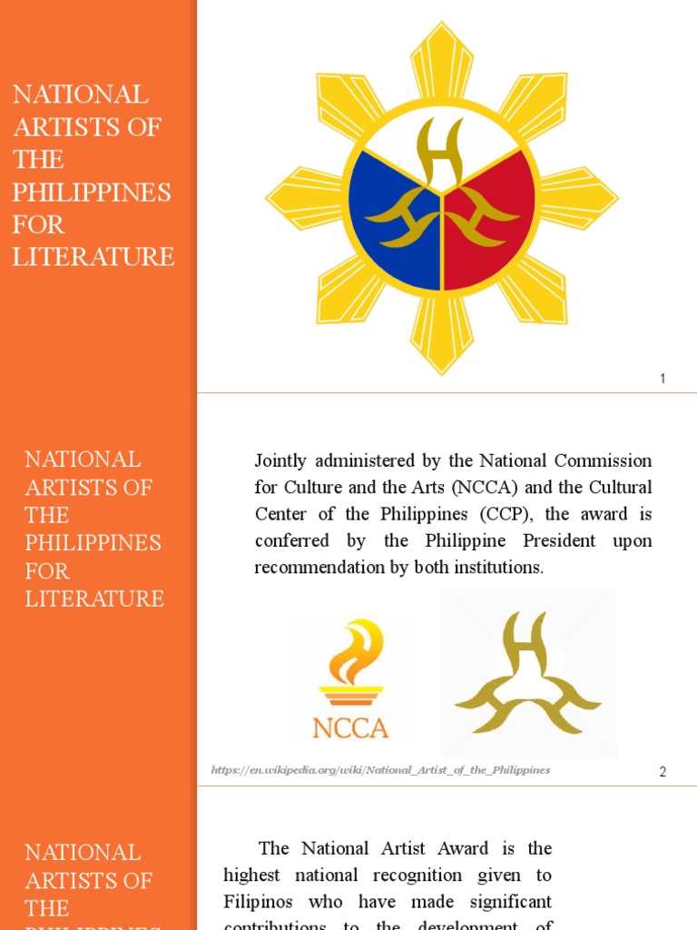 National Artist For Literature | PDF | Philippines