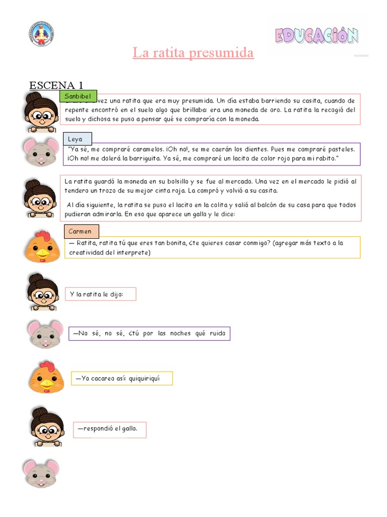 La Ratita Presumida | PDF