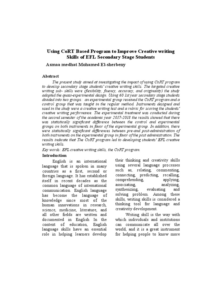 MAED Volume 108 Issue 6 Pages 41-63 | PDF | Creativity | Thought