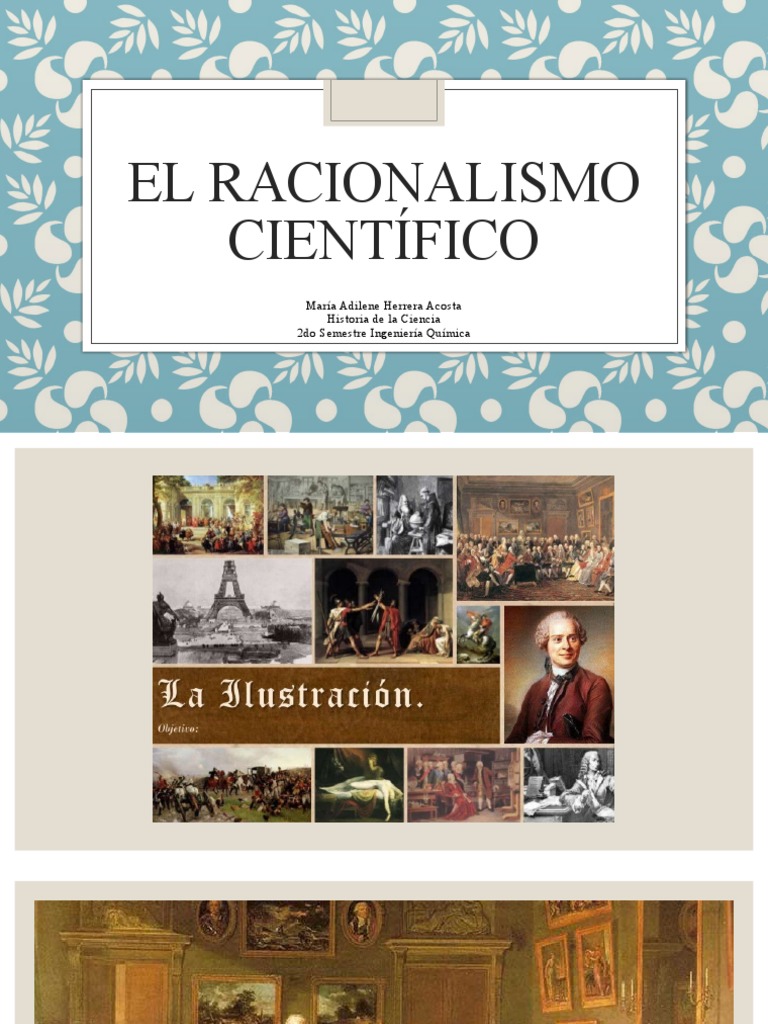 El Racionalismo Científico Video | PDF