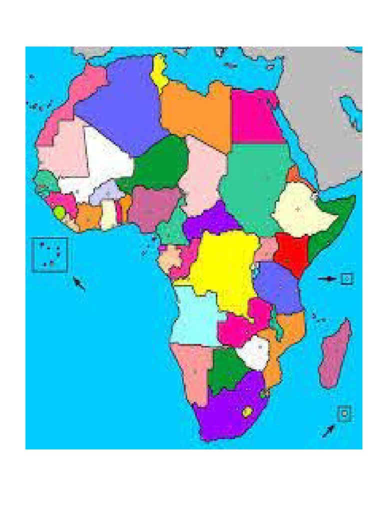 Mapa de Africa | PDF