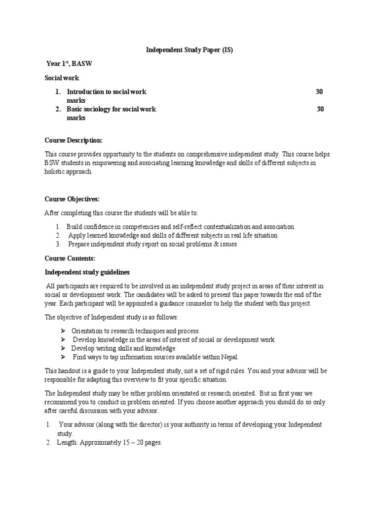 Independent Study Paper | PDF | Punctuation