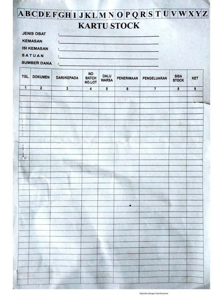 Stok Obat 1 Pdf
