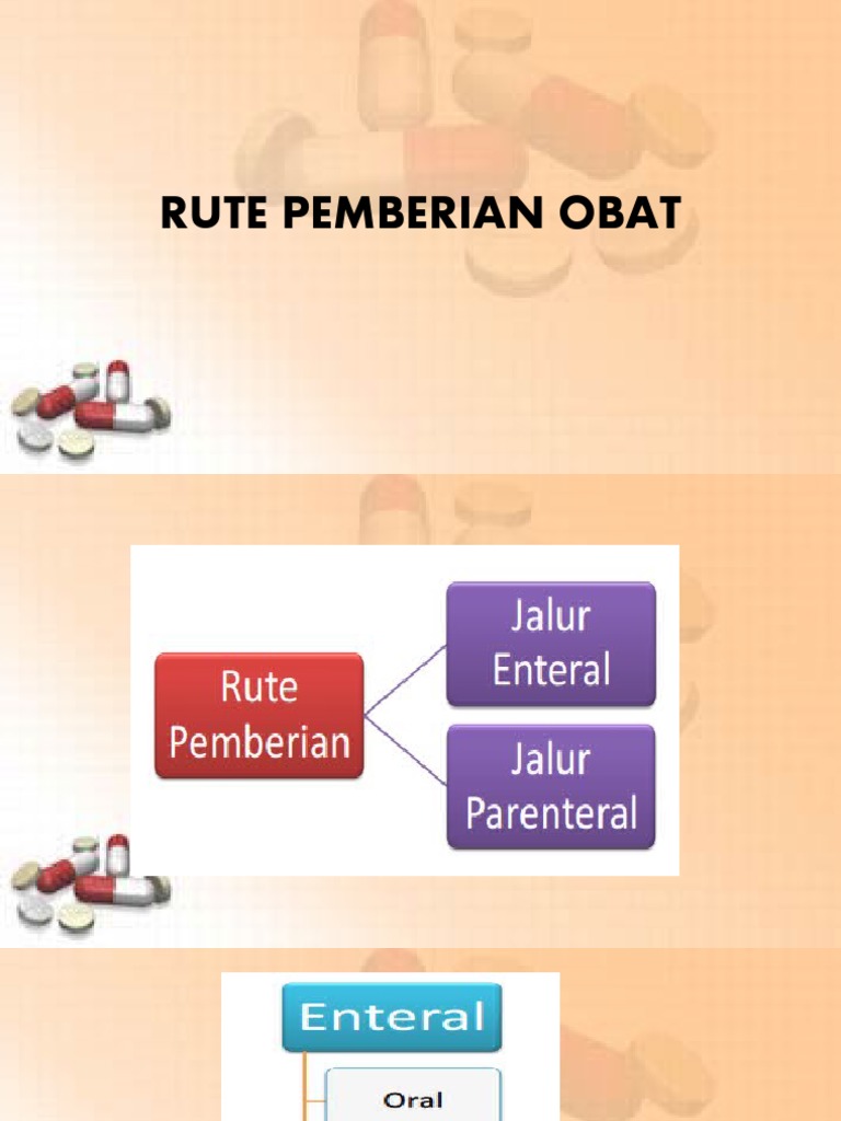 Rute Pemberian Obat | PDF