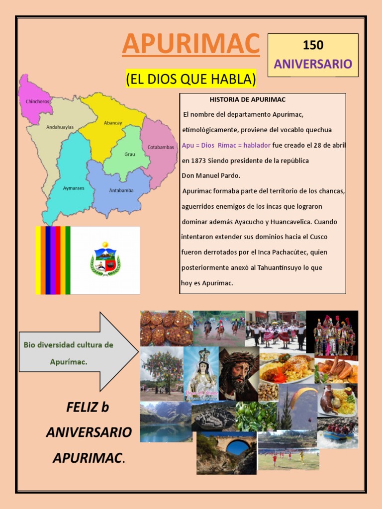 Afiche de Apurimac. | PDF