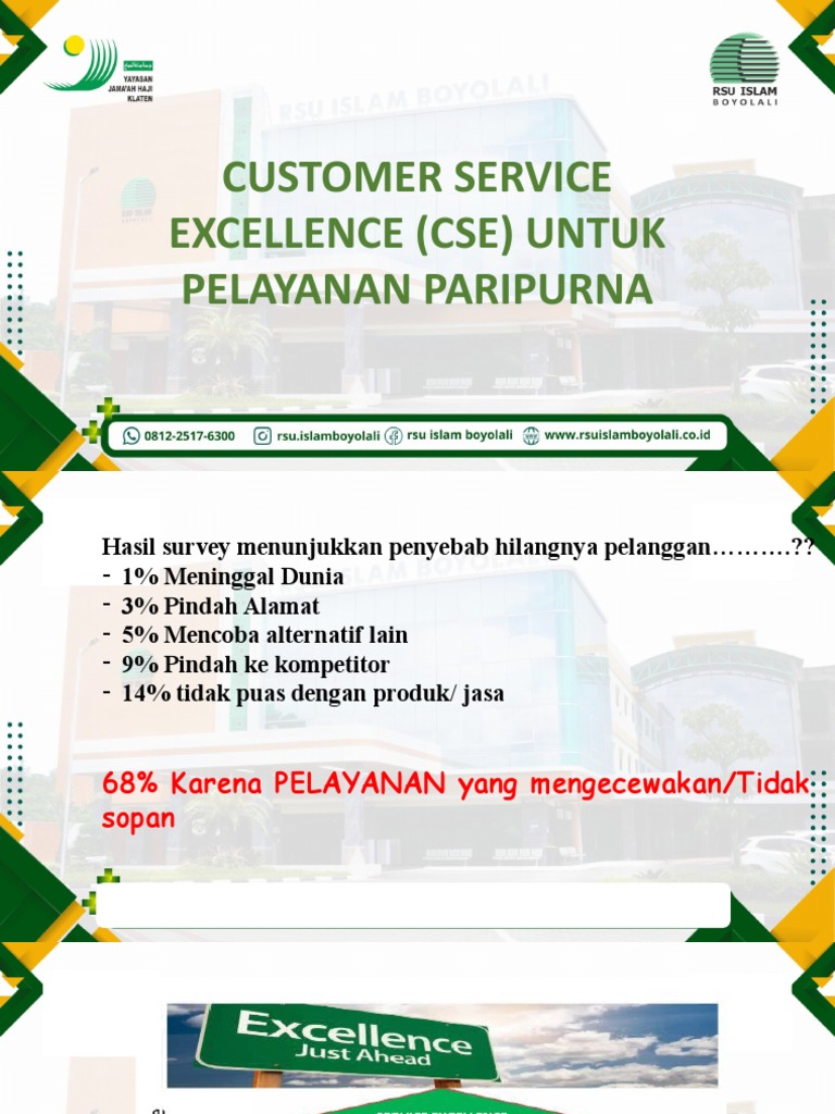 Customer Service Excellence | PDF