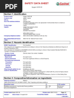 Diesel SDS en | PDF | Dangerous Goods | Toxicity