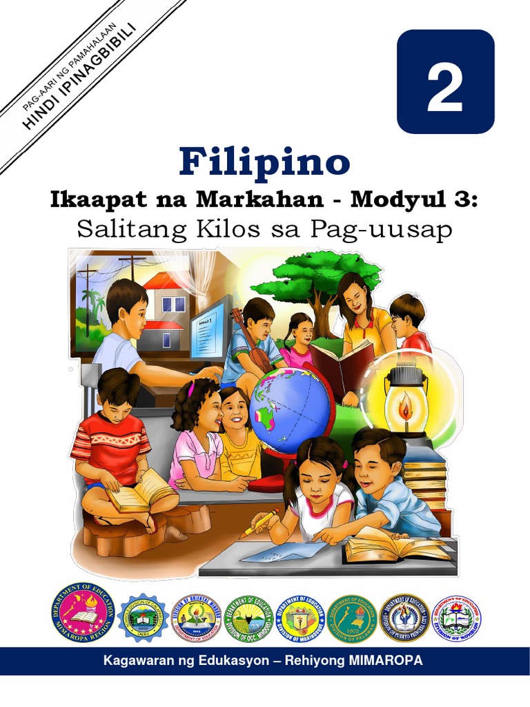 Filipino2 - q4 - Mod3 - Salitang Kilos Sa Pag Uusap | PDF
