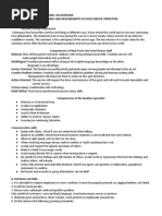 Basic FNB Service Training Module | PDF