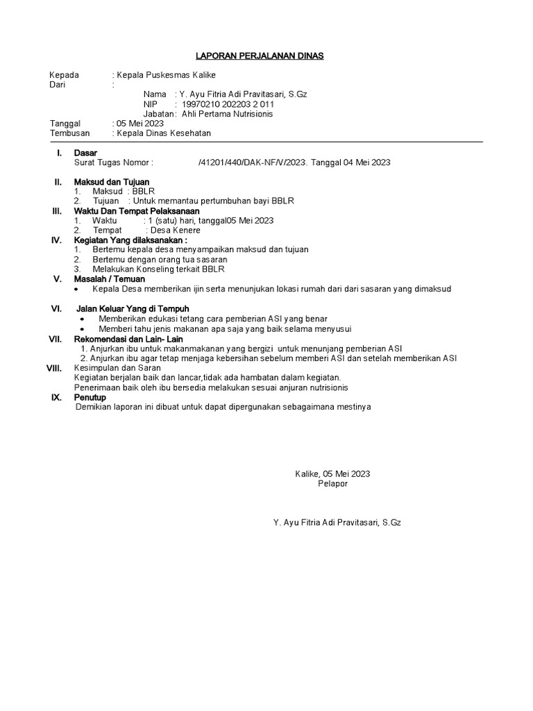 LPD BBLR Kenere | PDF