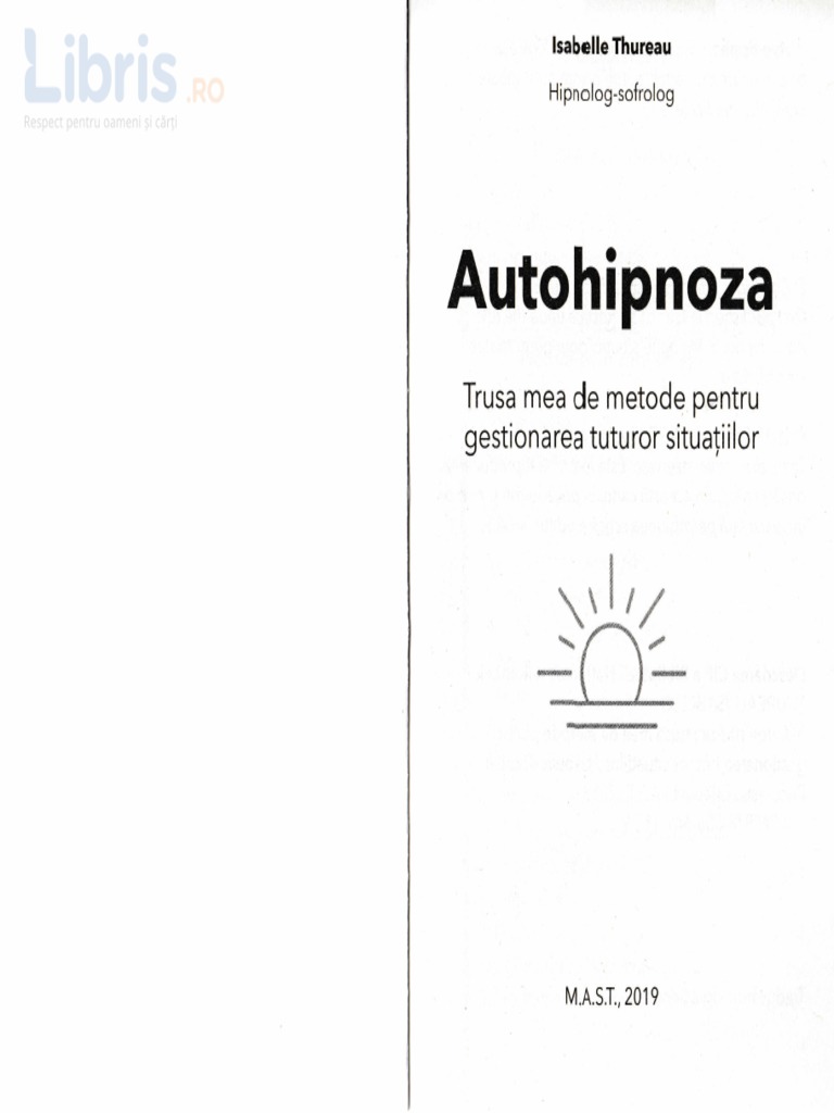 Dokumen - Tips Autohipnoza Isabelle Thureau 2019-03-07 Title Autohipnoza Isabelle Thureau | PDF