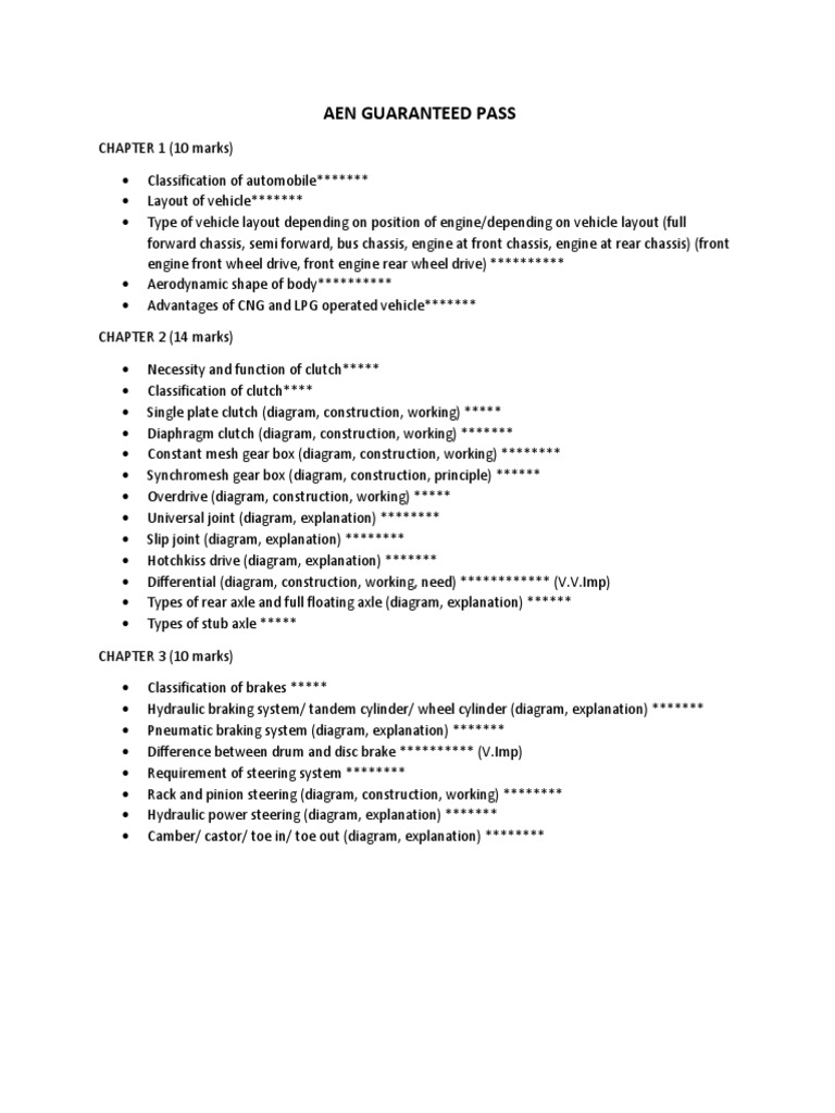 AEN Guaranteed Pass Study Guide | PDF