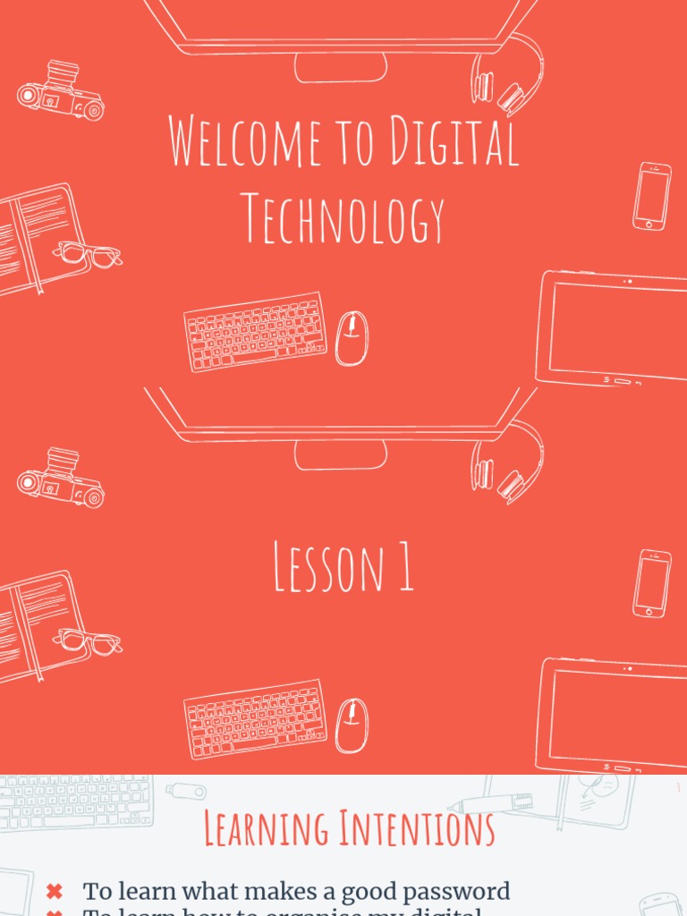 Welcome To Digital Technology | PDF | Password | Educational Technology