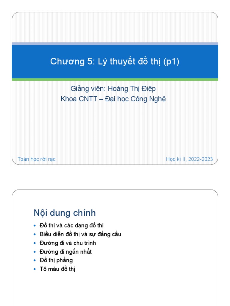 Lec10 DoThi p1 | PDF