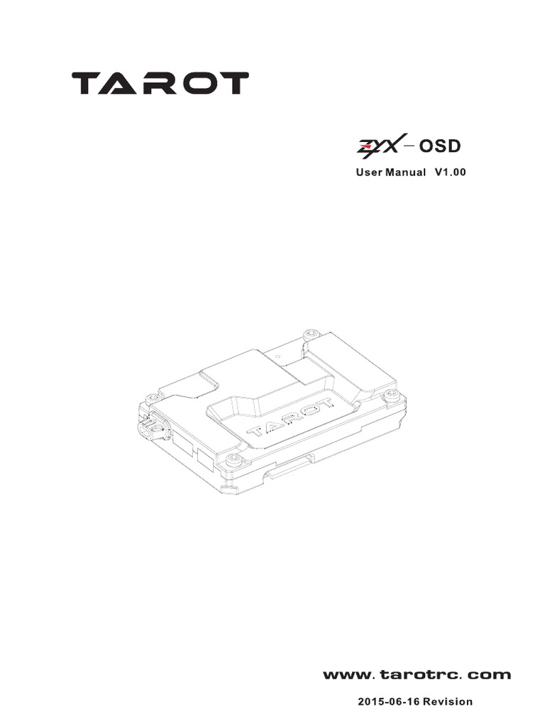 ZYX OSD Manual EN | PDF