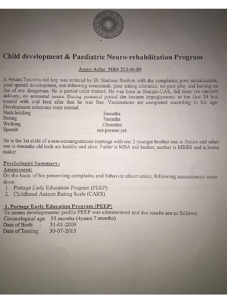 Amaan Report - Aga Khan | PDF