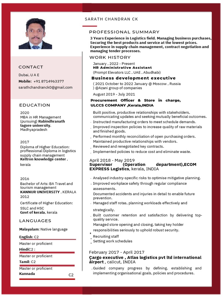 Sharath CV | PDF