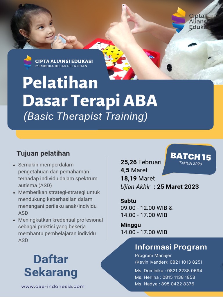 Flyer CAE - ABA | PDF