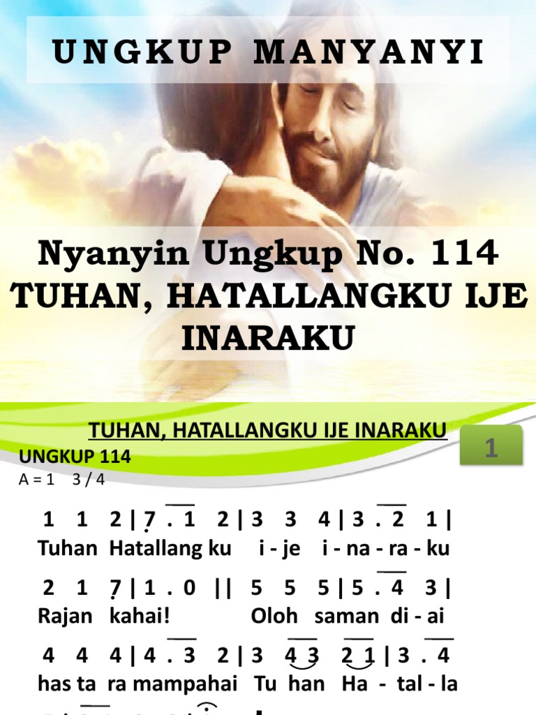 Ungkup 114 - Tuhan, Hatallangku Ije Inaraku | PDF