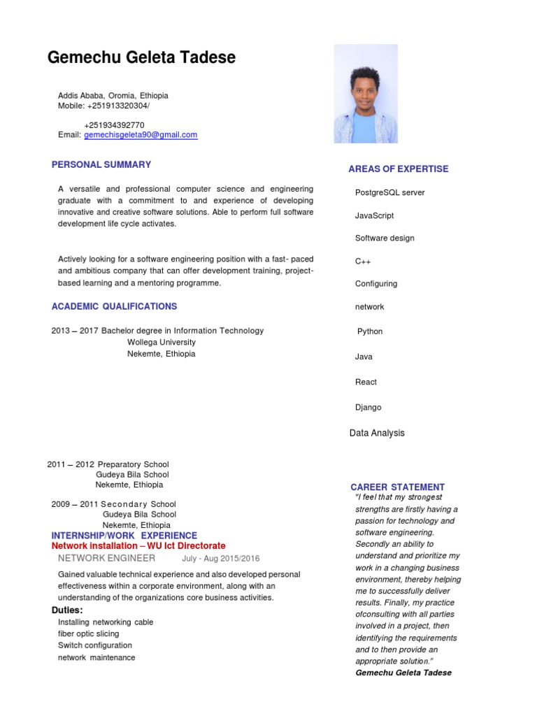 Resume File | PDF