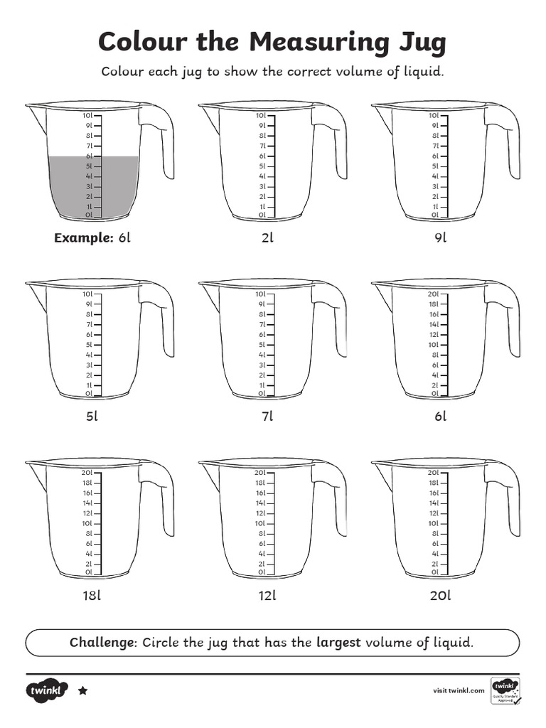 P4 Colour Jugs Exercise | PDF