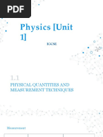 Physics Formula Booklet by Kerwin Springer 1 | PDF | Buoyancy | Force