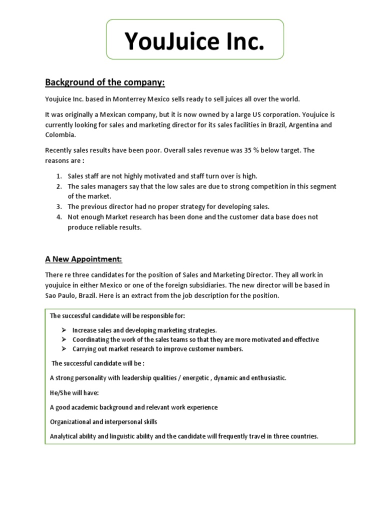 YouJuice Case Study | PDF