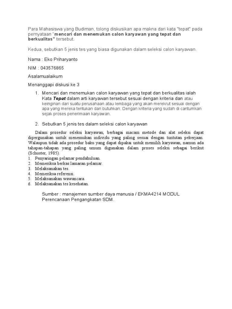 Forum Diskusi 3 | PDF
