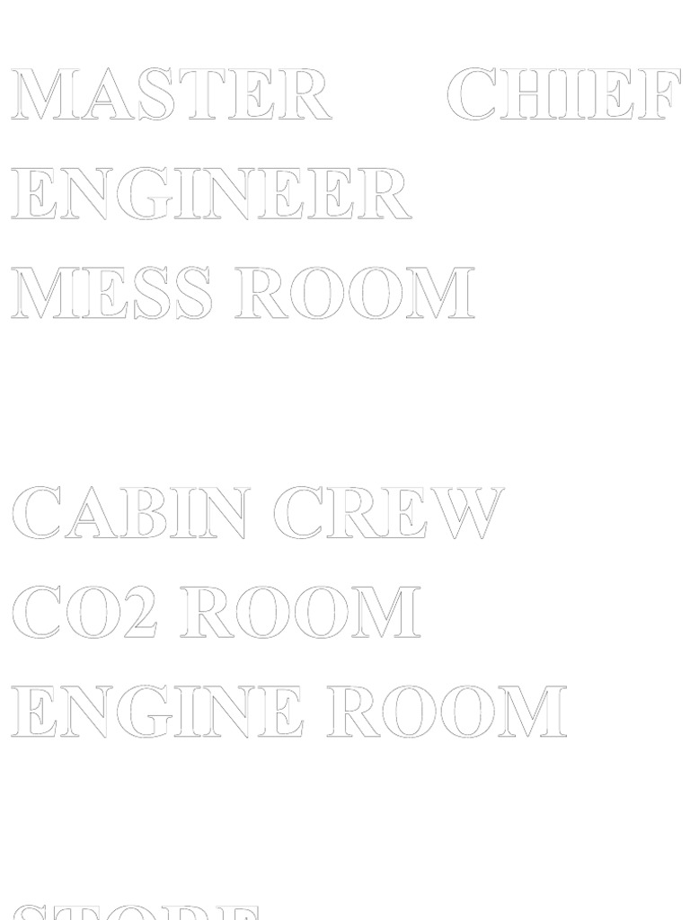 Mess Room Overview for Crew | PDF