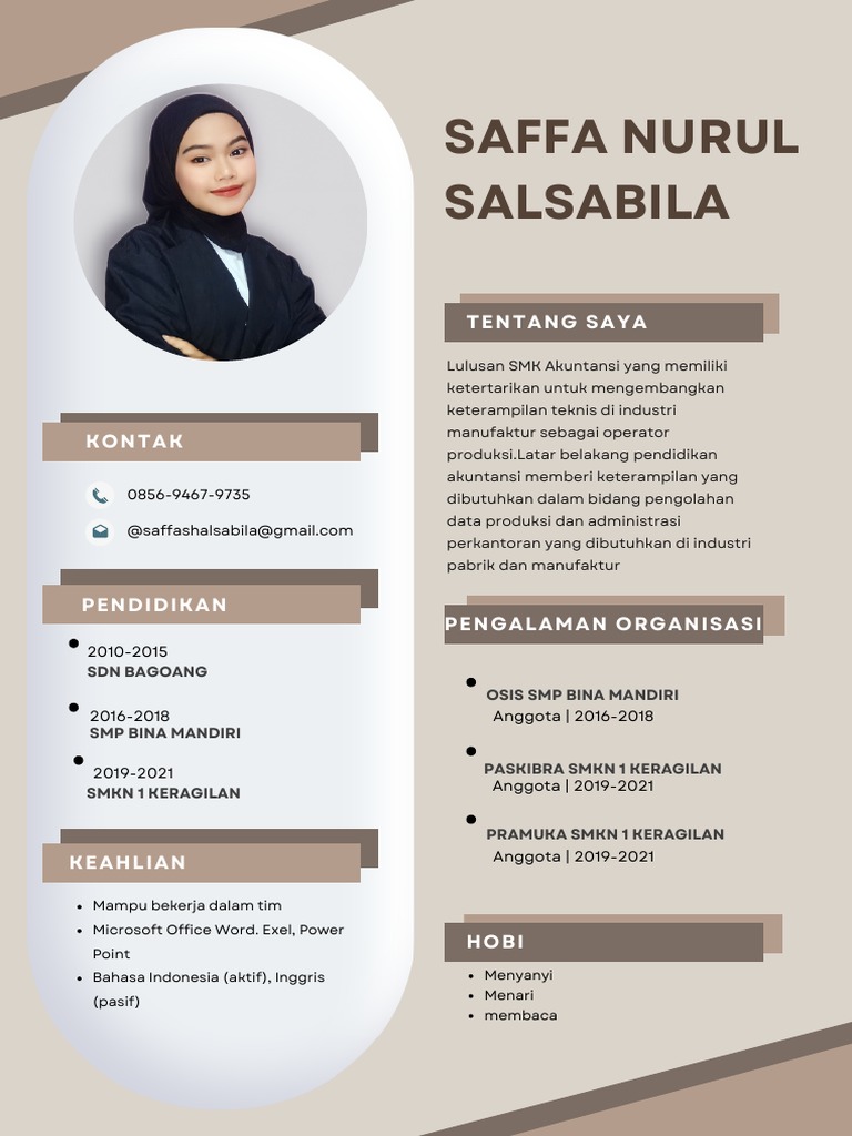 Contoh Curriculum Vitae | PDF