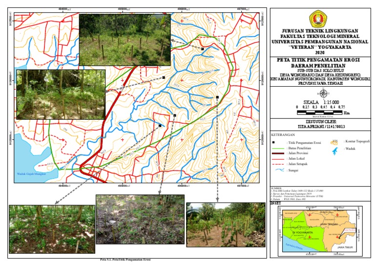 Peta Titik Erosi Tongkat | PDF