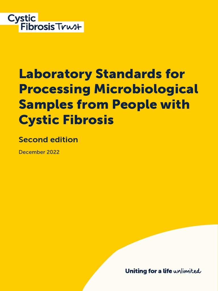 CF Lab Standards FINAL | PDF | Pseudomonas Aeruginosa | Infection