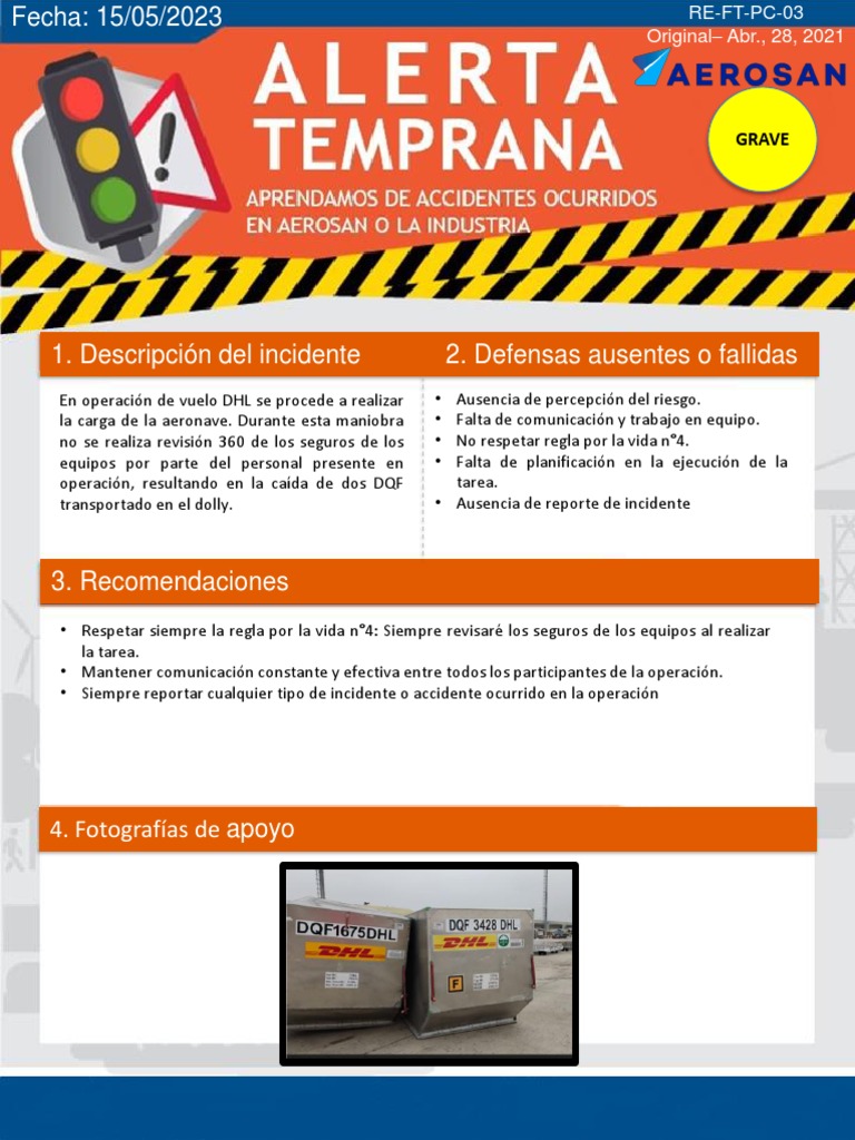Alerta Temprana | PDF