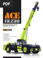 Farana F-15 Crane Specifications & Load Chart | PDF | Manual ...