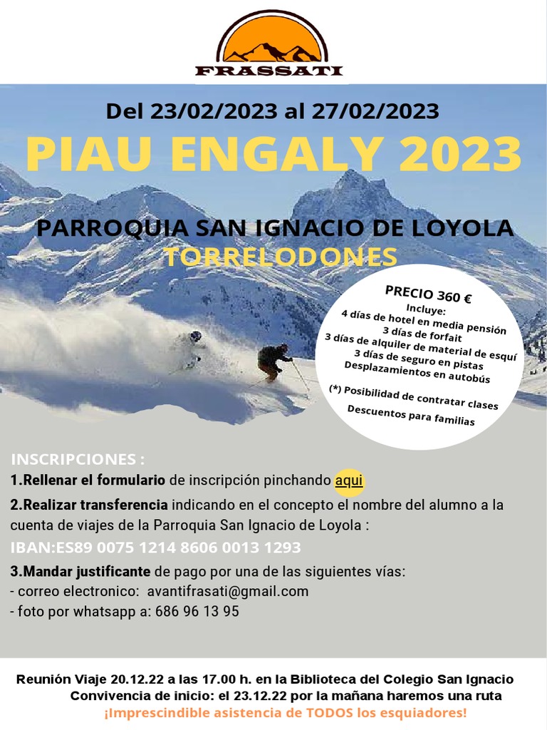 Cartel Piau Engaly 2023 | PDF