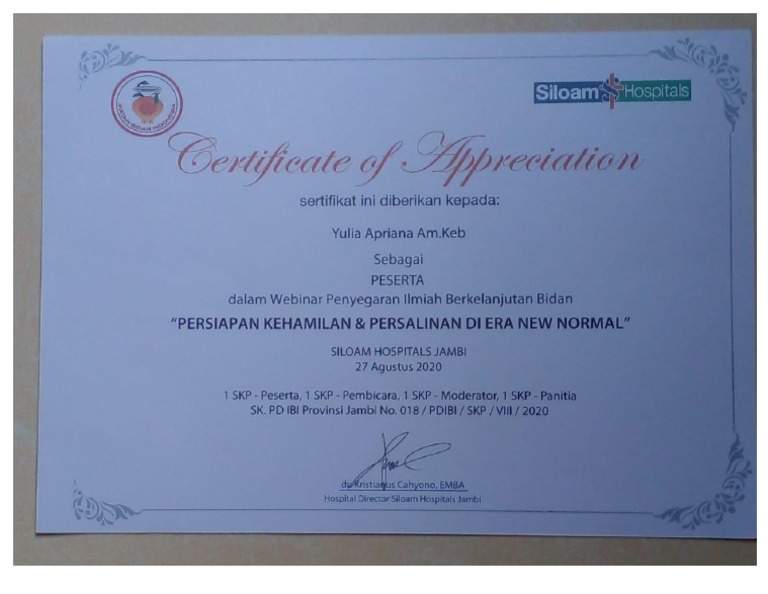 Sertifikat Pelatihan 4 Pdf