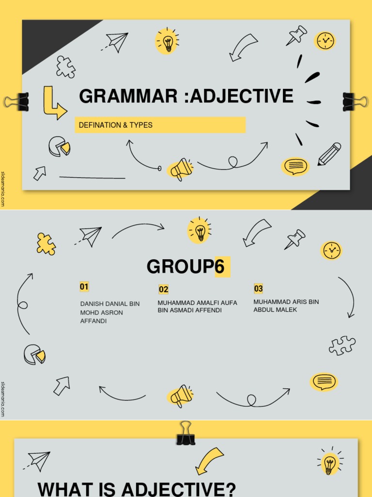 Understanding Adjectives: Types & Examples | PDF