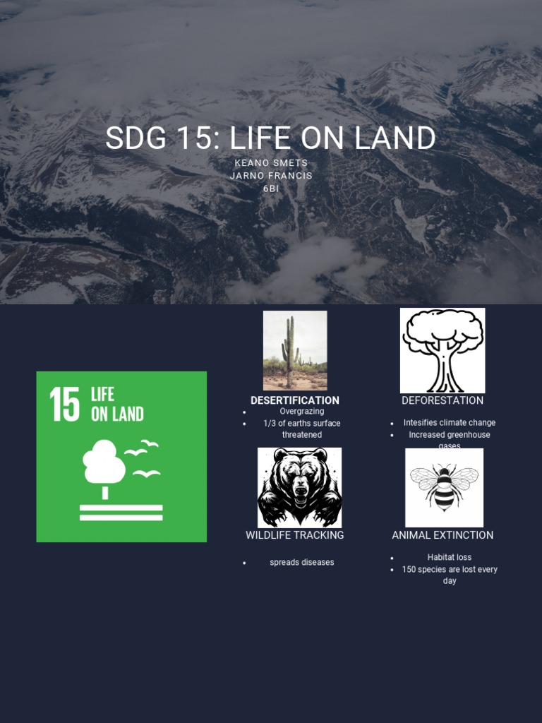 SDG 15 Life On Land | PDF