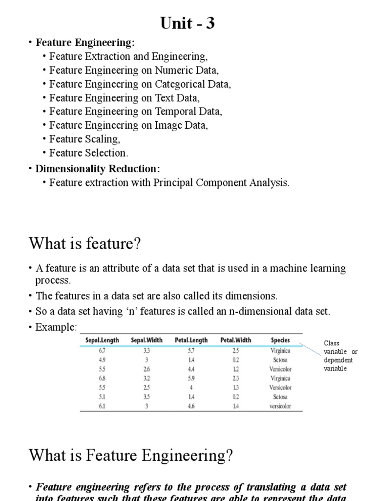 Feature Engineering | PDF | Computing | Algorithms