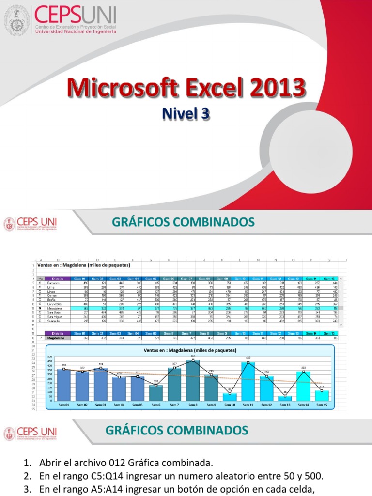 05 Excel Nivel 3 | PDF | Microsoft Excel | Informática