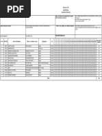 Form - XVI Muster Roll | PDF | Working Conditions | Social Institutions