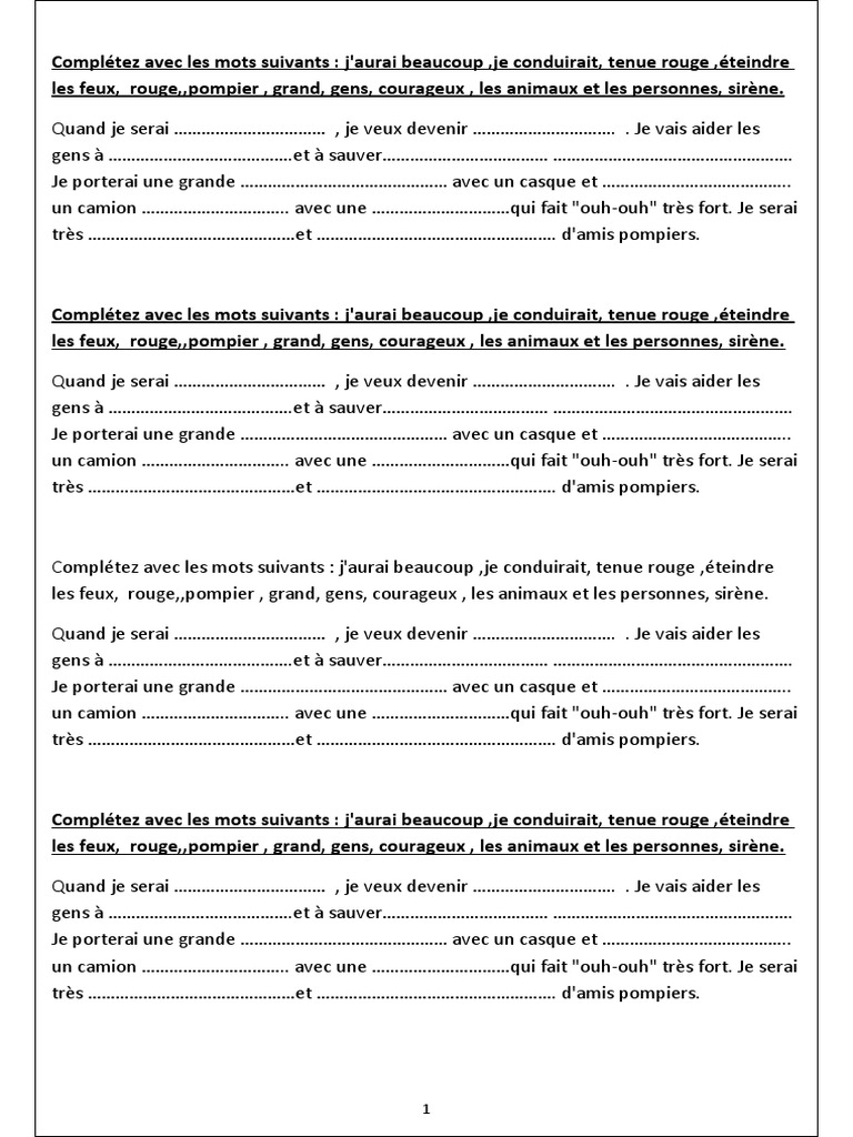 Evaluation Finale A1 | PDF