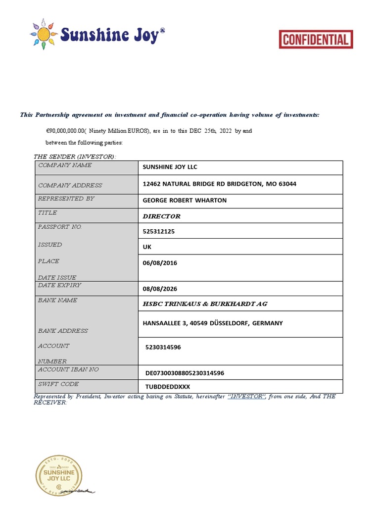 DOA 2023 Word Format | PDF | Wire Transfer | Justice